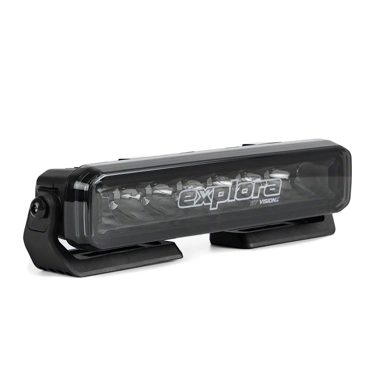 Vision X Jeep Gladiator 10-Inch Explora Single Row LED Light Bar with ...