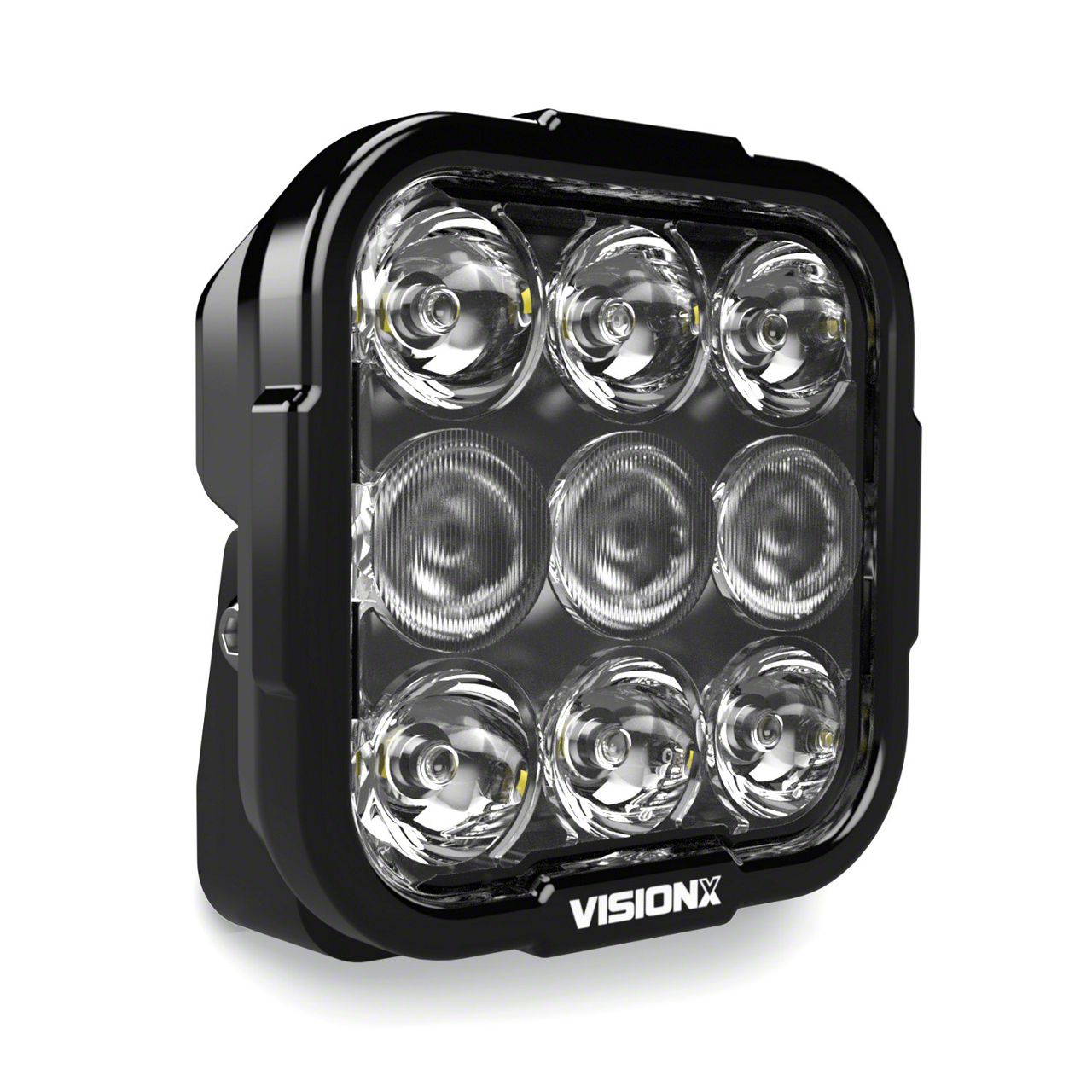 Vision X Jeep Gladiator 4.50-Inch DURA PRO Dual-Action 9 LED Driving ...