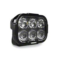 Vision X Jeep Wrangler DURA PRO 6 LED Dual-Action Combo Driving Light ...
