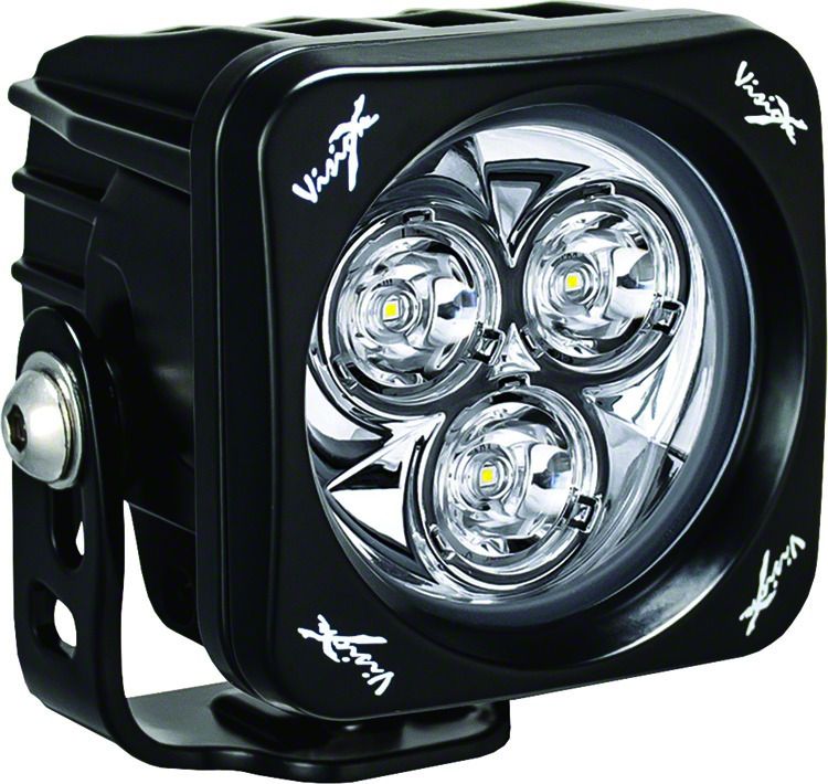 Vision X Tundra 3-Inch Square Multi-LED CG2 LED Light Cannon; Spot Beam ...