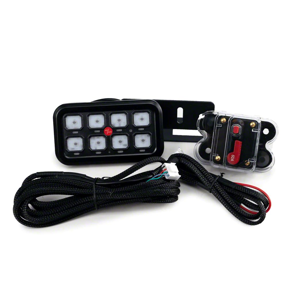 Vivid Lumen Industries Bronco 8-Port Auxiliary Switch Panel 8PORT ...