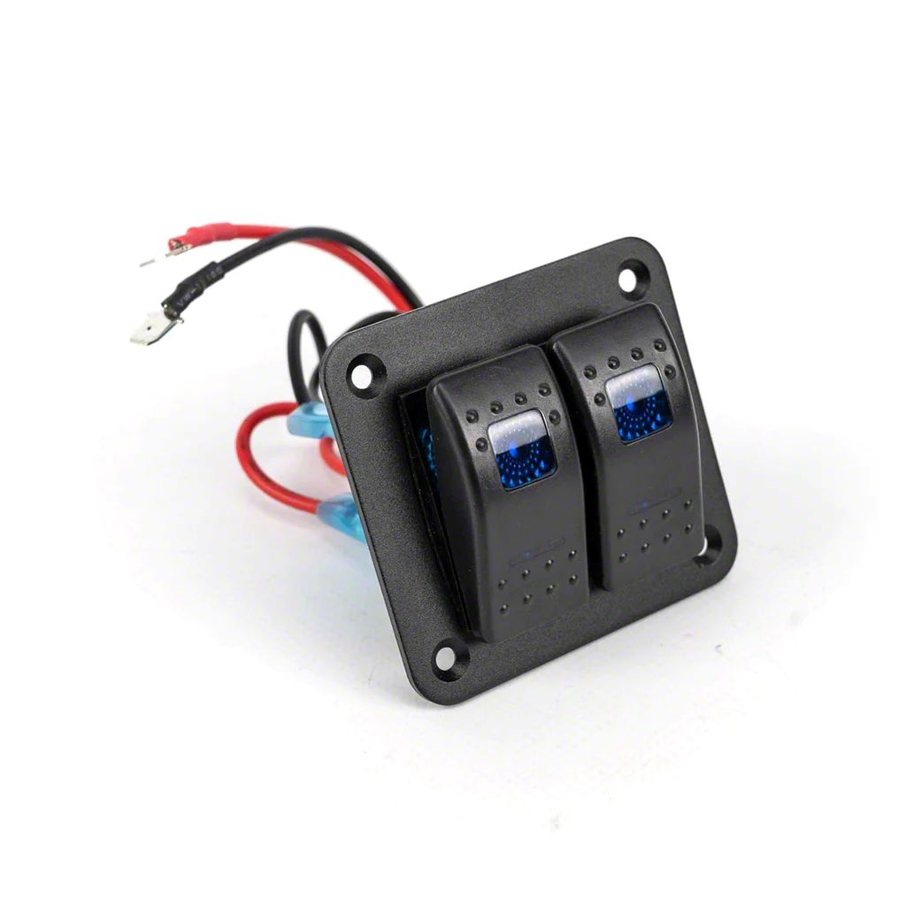 Vivid Lumen Industries Frontier 2-Port Rocker Switch 13404 (Universal ...