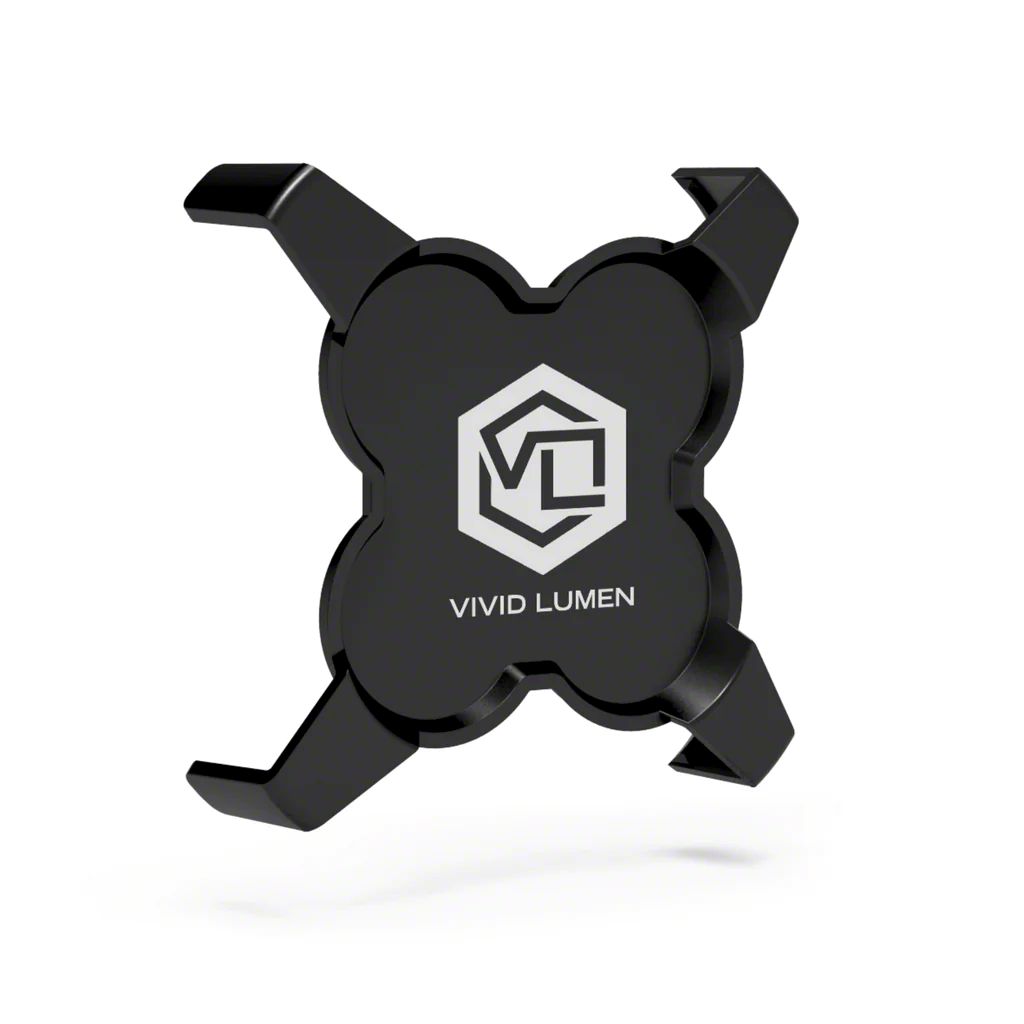 Vivid Lumen Industries Jeep Wrangler FNG RR 3-Inch Cover; Black 13501RB ...