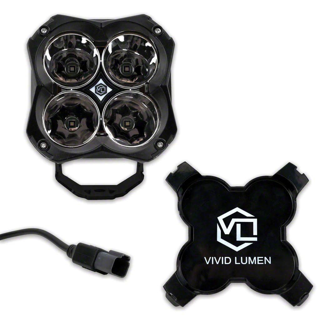 Vivid Lumen Industries Titan FNG Intense Series 5-Inch LED White Light ...