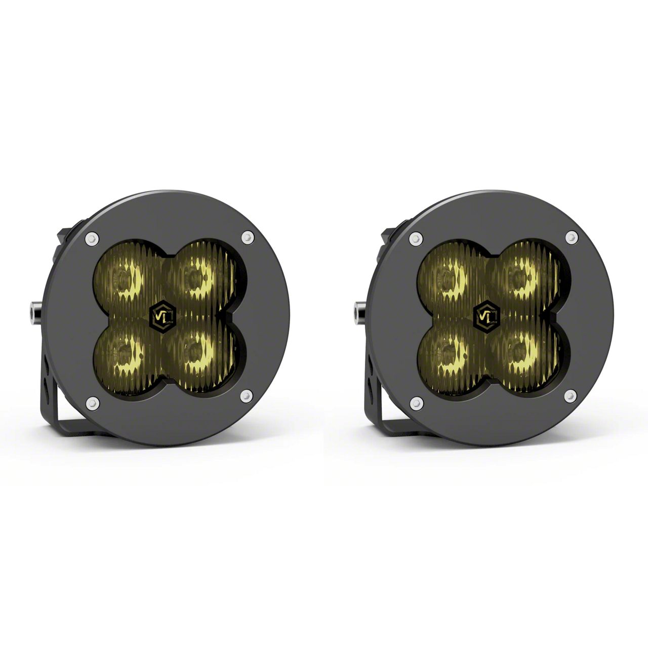 Vivid Lumen Industries Jeep Gladiator FNG RR 3-Inch Round LED Yellow ...