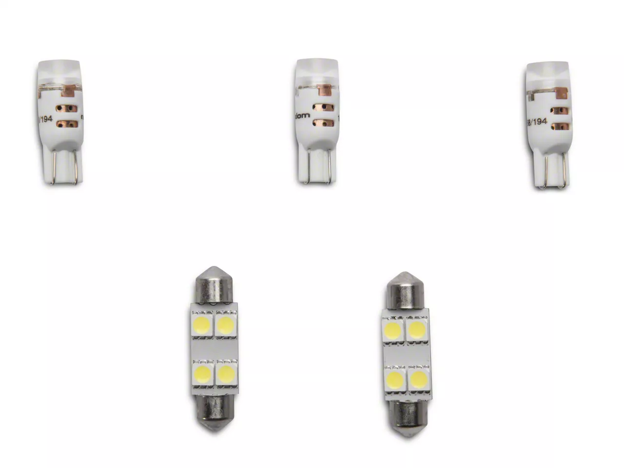 Jeep Wrangler Interior LED Kit + License Bulb (07-18 Jeep Wrangler JK)