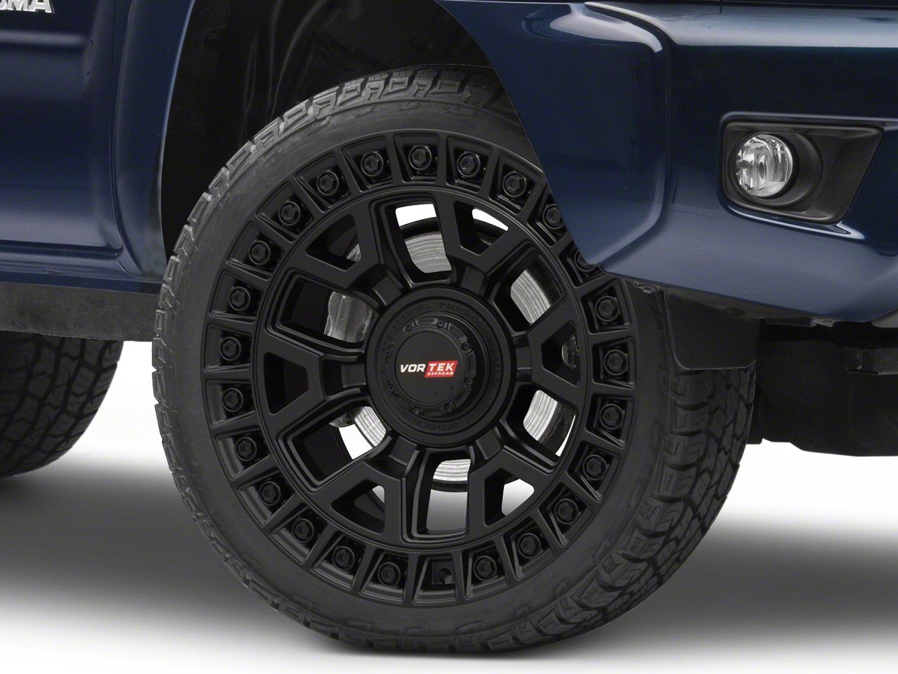 Vortek Off-Road Tacoma VRD-704 Matte Black 6-Lug Wheel; 22x10; -18mm ...