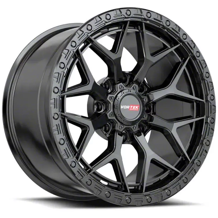 Vortek Off-Road Tacoma VRT-603 Satin Black 6-Lug Wheel; 17x9; 0mm ...