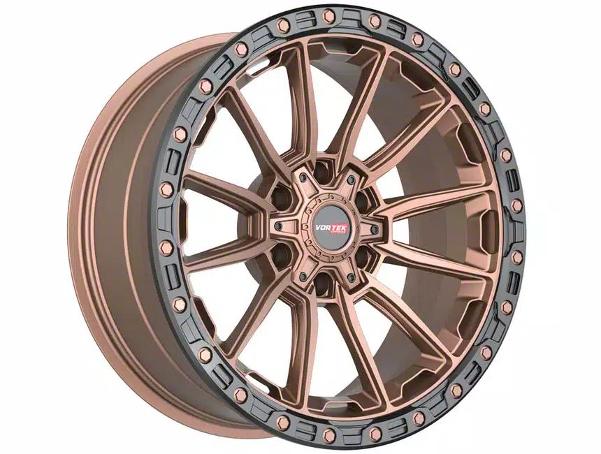 Vortek Off-Road Toyota 4-Runner VRT-601 Matte Bronze with Black Bead ...
