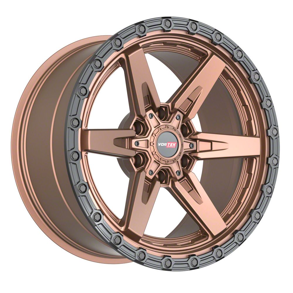 Vortek Off-Road Toyota 4-Runner VRT-602 Matte Bronze with Black Bead ...