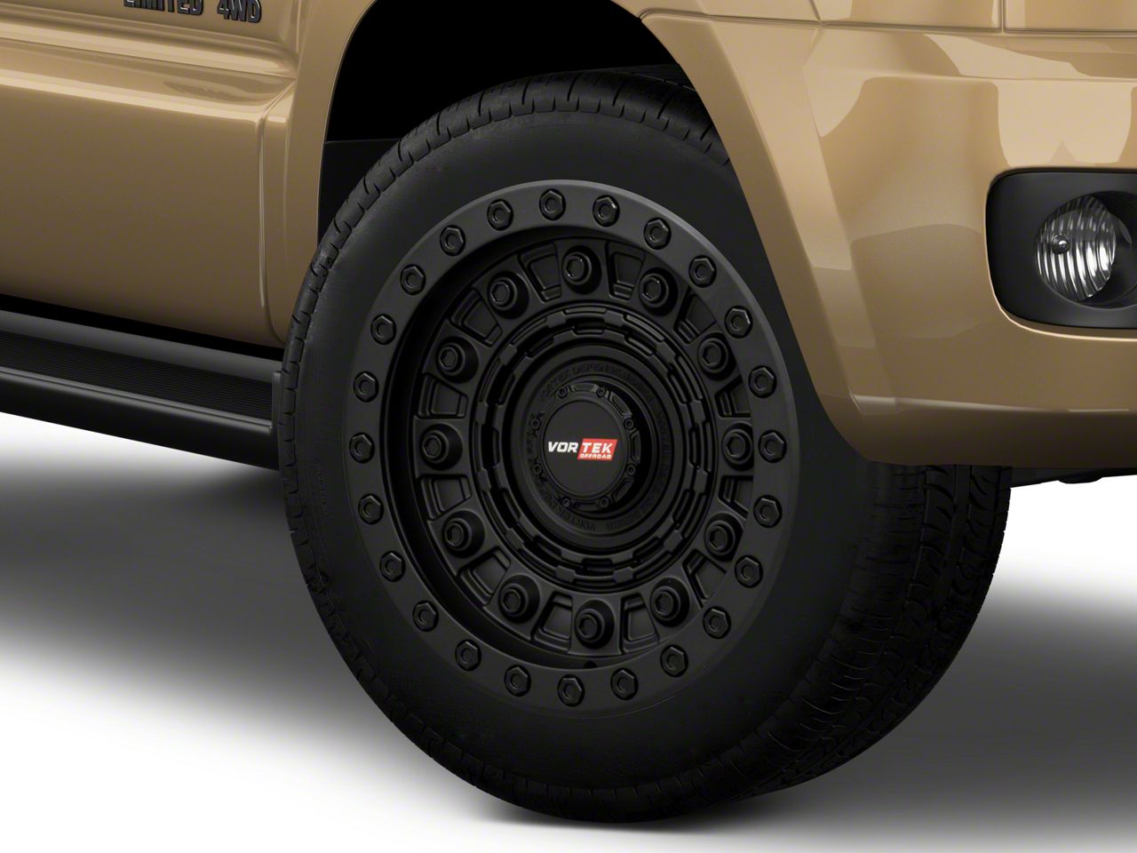 Vortek Off-Road Toyota 4-Runner VRD-701 Matte Black 6-Lug Wheel; 20x9.5 ...