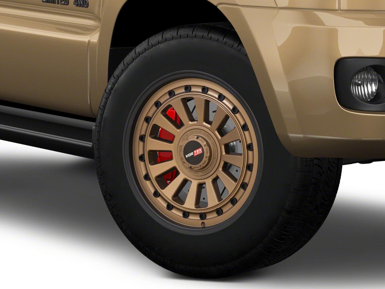 Vortek Off-Road Toyota 4-Runner VRD-702 Matte Bronze with Black Bolts ...