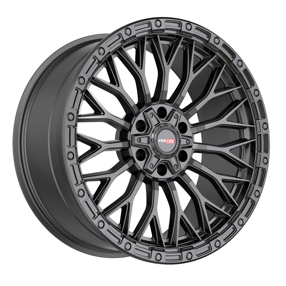 Vortek Off-Road Frontier VRT-607 Matte Black 6-Lug Wheel; 17x9; 0mm ...