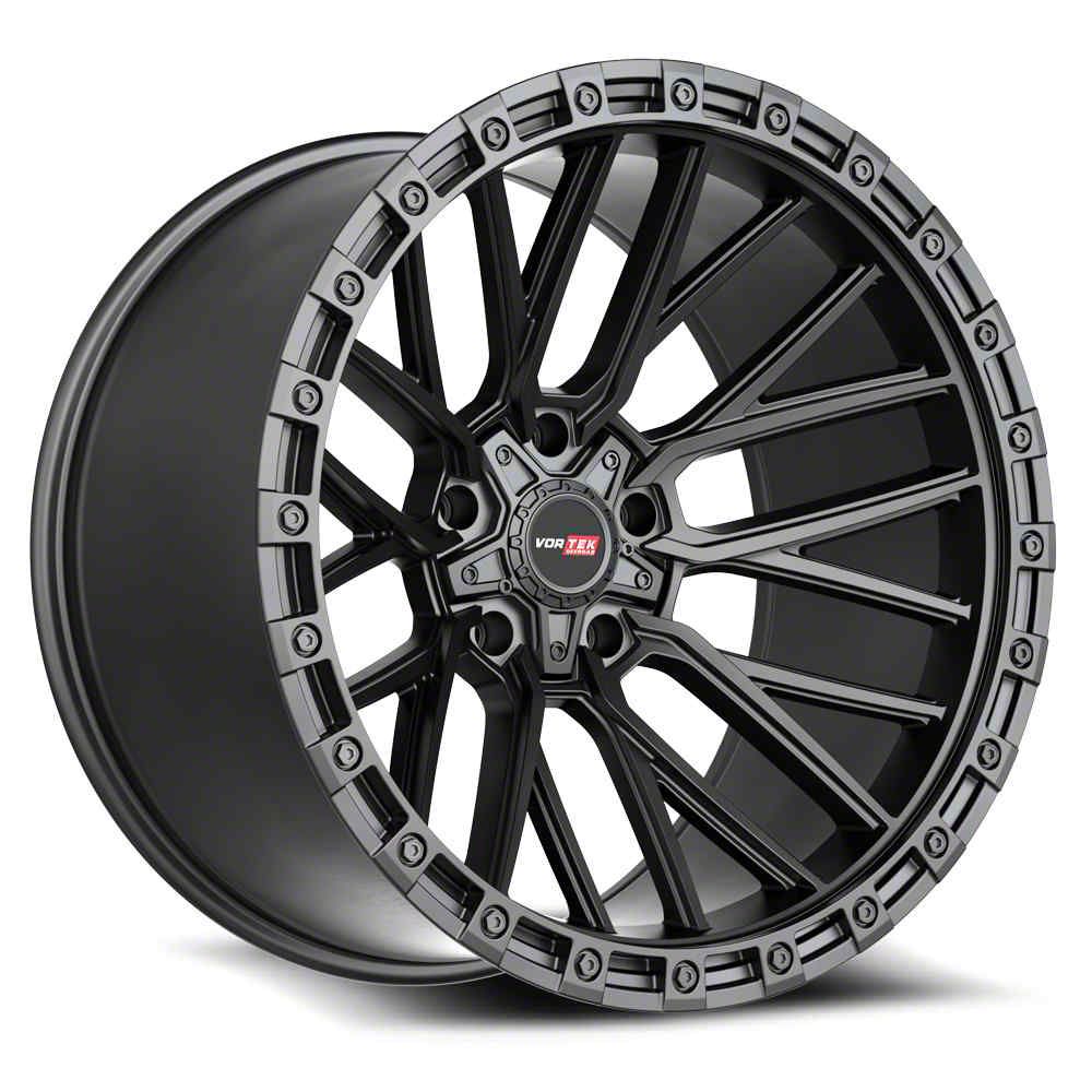 Vortek Off-Road Jeep Grand Cherokee VRT-608 Matte Black Wheel; 18x9 ...
