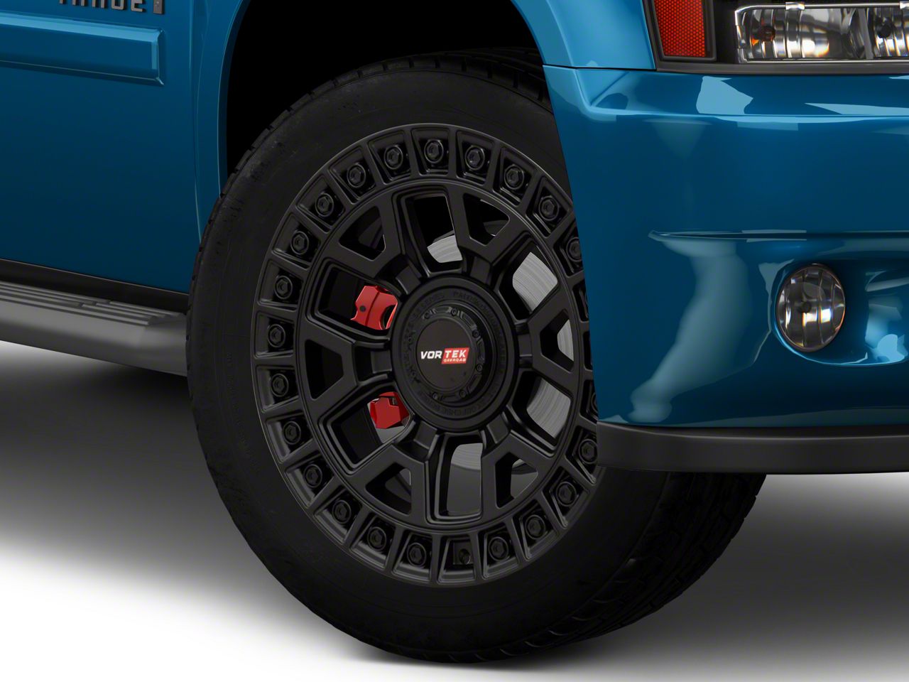 Vortek Off-Road Tacoma VRD-704 Matte Black 6-Lug Wheel; 22x10; -18mm ...