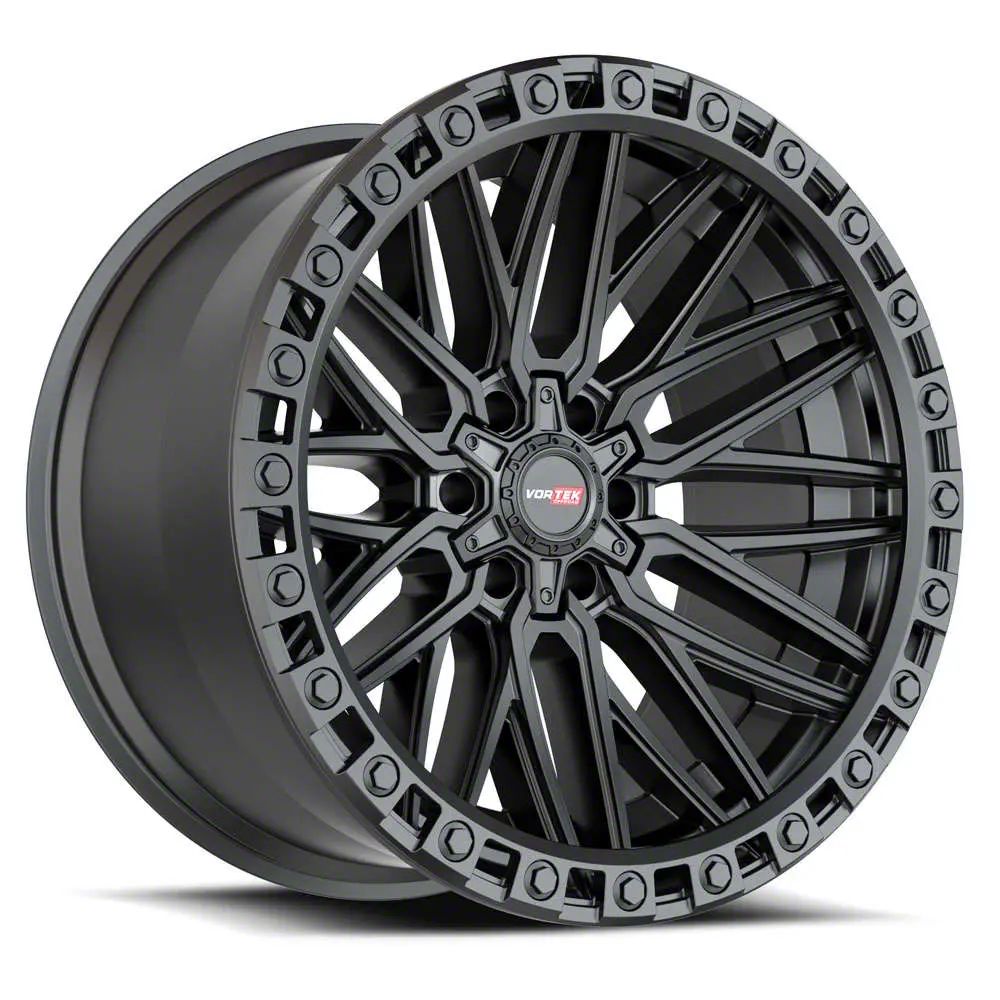 Vortek Off-Road Tundra VRT-608 Matte Black 6-Lug Wheel; 18x9; 0mm ...