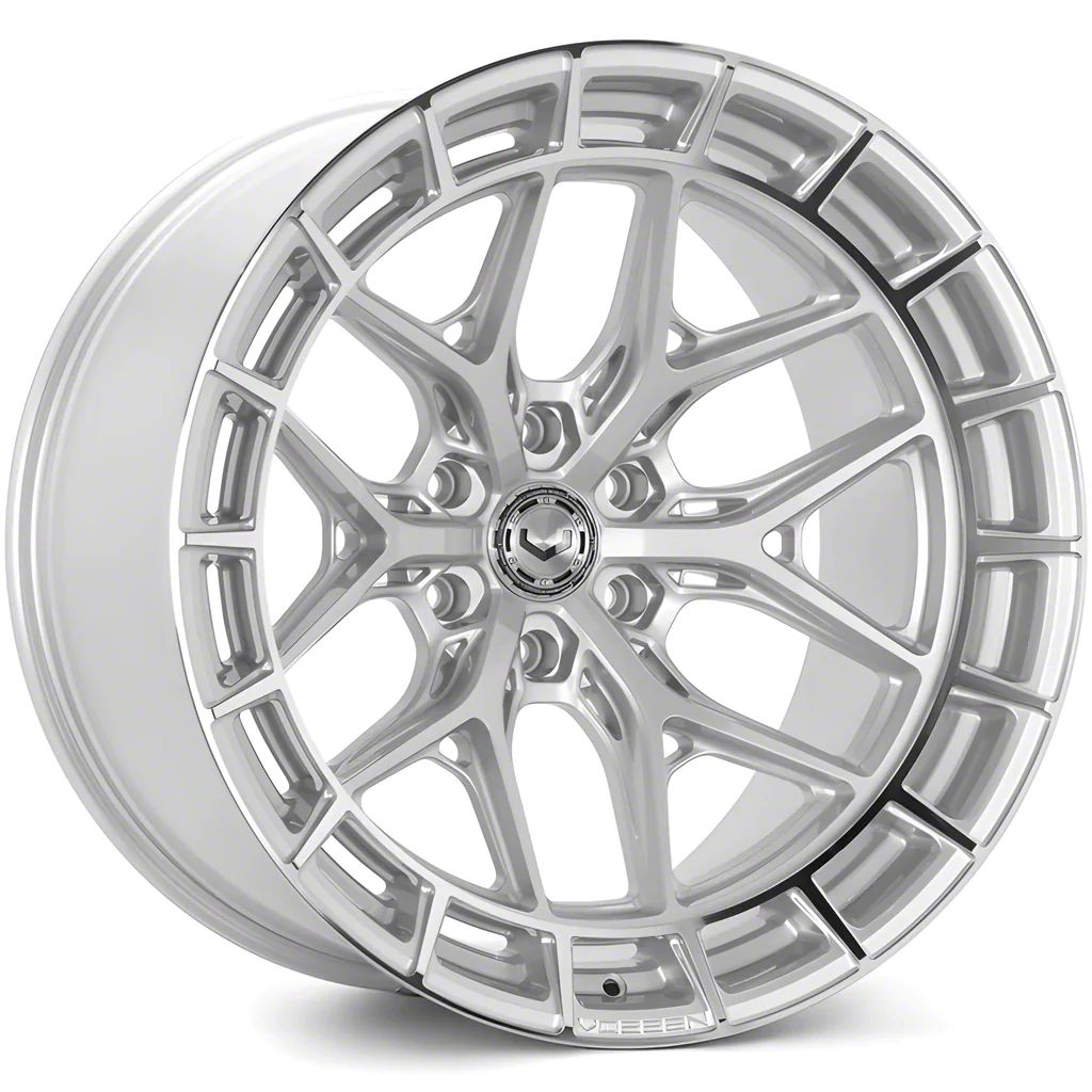 Vossen Toyota 4-Runner HFX1 Deep Silver Polished 6-Lug Wheel; 20x9.5 ...