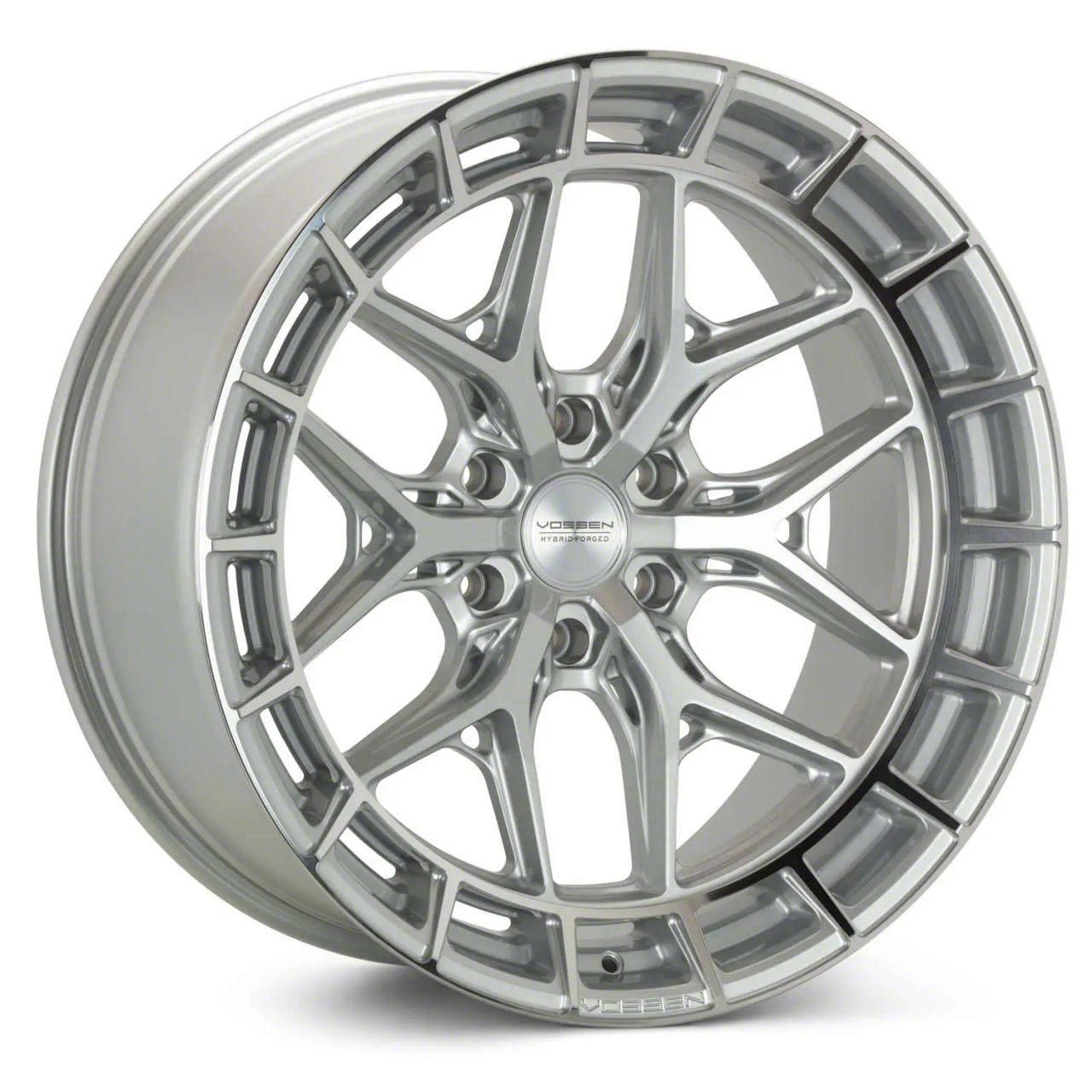 Vossen Toyota 4-Runner HFX-1 Super Deep Silver Polished 6-Lug Wheel ...