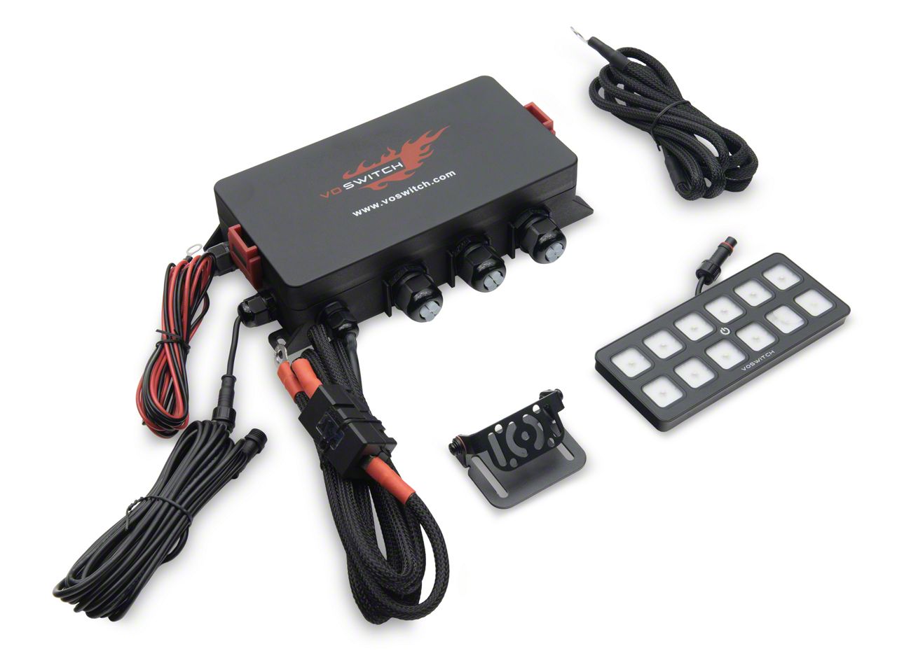 Voswitch Bronco Sport Universal 12-Gang Programmable Switch Panel ...