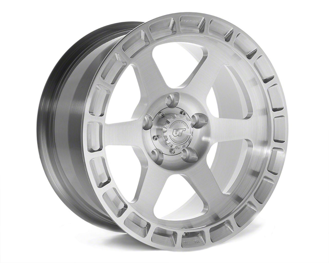 VR Forged Jeep Wrangler D14 Brushed Wheel; 17x8.5; -1mm Offset VR-D14 ...