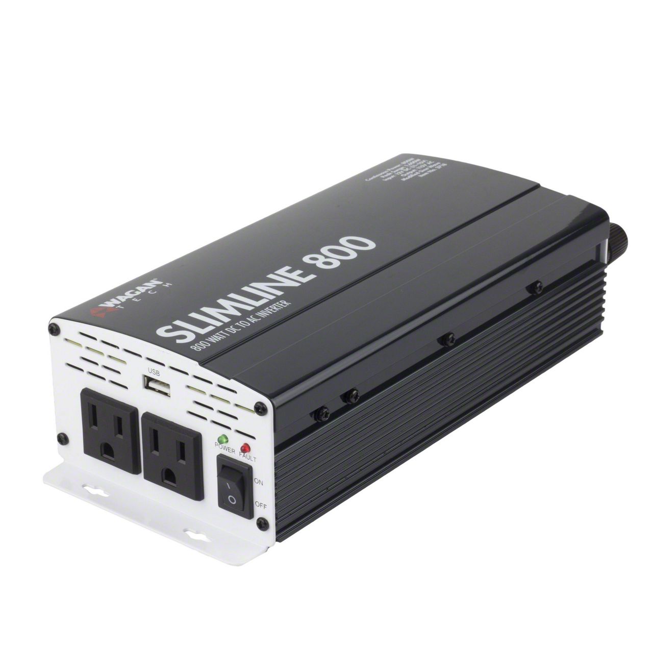 Jeep Wrangler SlimLine AC Power Inverter; 800 Watt