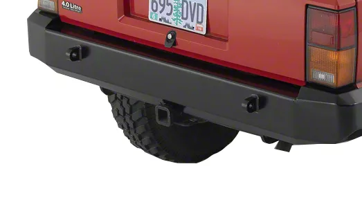 Warrior Products Jeep Cherokee Rear Rock Crawler Bumper with D-Ring ...