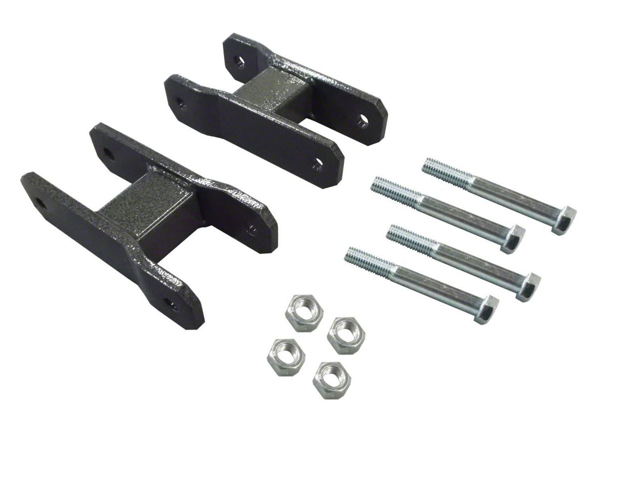 Warrior Products Jeep Wrangler 1.50-Inch Lift Heavy Duty Shackle Kit ...