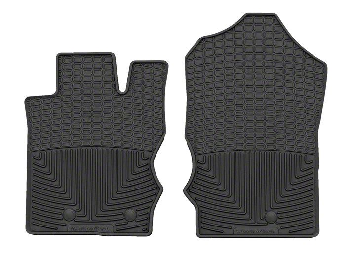 Weathertech Bronco All-Weather Front Rubber Floor Mats; Black W579 (21-25 Bronco) - Free Shipping