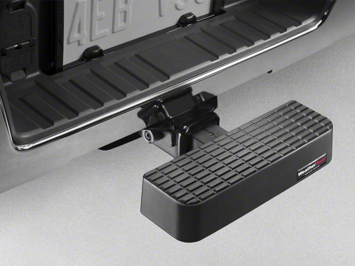 Weathertech Bronco Rear Bump Step; Black 81BS1 (Universal; Some ...