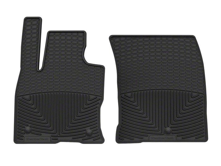 Weathertech Bronco Sport All-Weather Front Rubber Floor Mats; Black W577 (21-26 Bronco Sport w ...