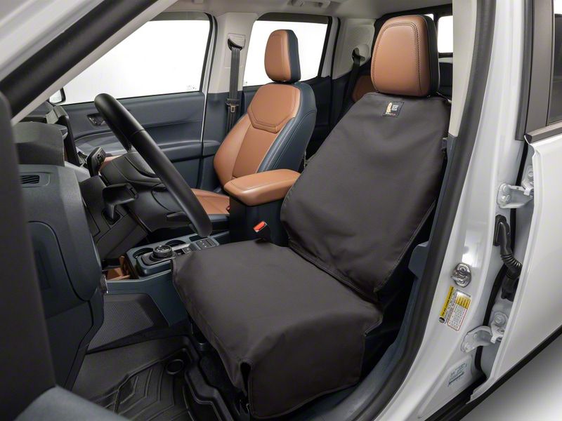 Weathertech Bronco Sport Front Bucket Seat Protector; Charcoal SPB203CH ...