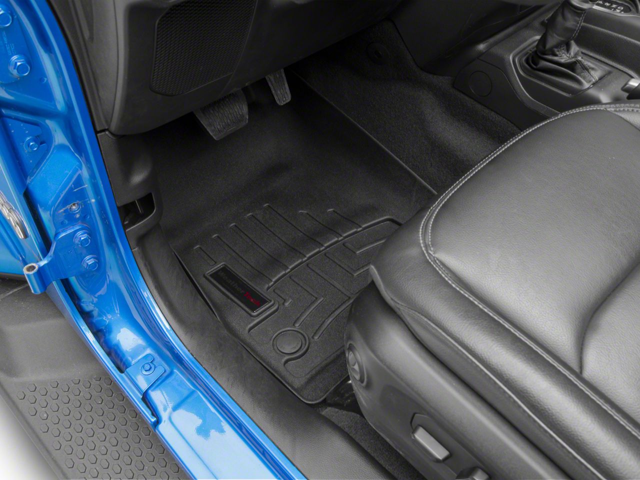 Weathertech Jeep Wrangler DigitalFit Front and Rear Floor Liners; Black ...