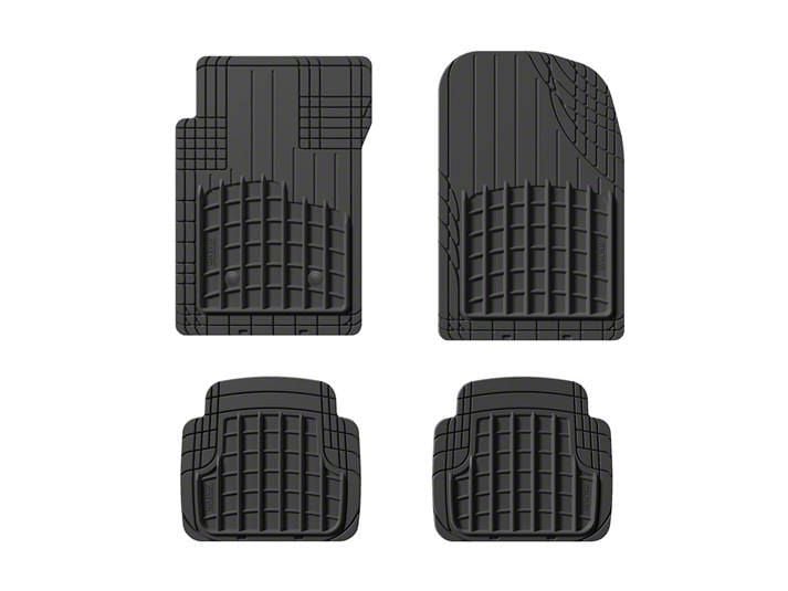 Weathertech Jeep Wrangler Heavy Duty Trim To Fit Front and Rear Floor Mats Black 11AVMSBHD Universal Some Adaptation May Be Required Free Shipping