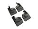 Weathertech Jeep Wrangler No-Drill Mud Flaps; Front and Rear; Black ...