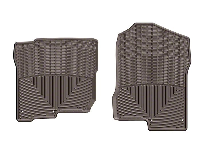 Weathertech Titan All-Weather Front Rubber Floor Mats; Cocoa W455CO (17 ...