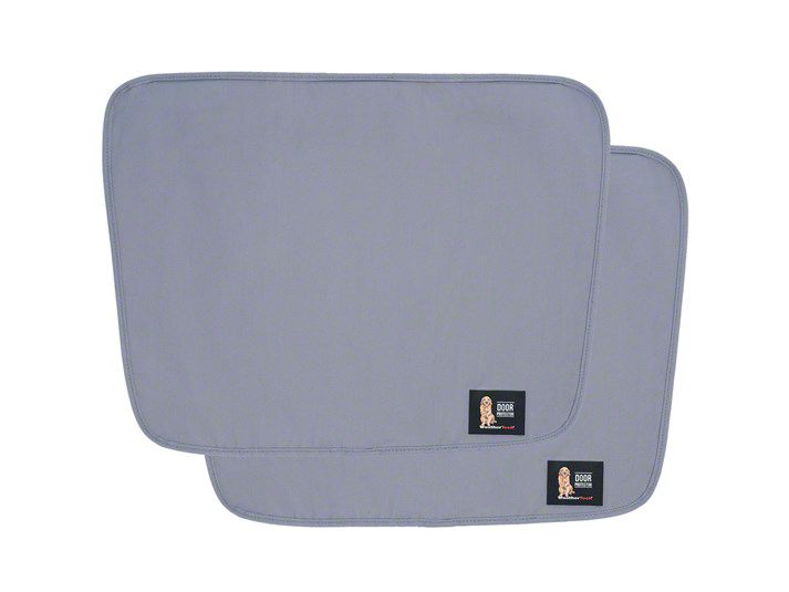 Weathertech Titan Door Protectors; 22-Inch x 18-Inch; Gray 8DP22GY ...