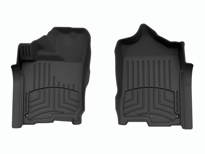 Weathertech Titan Front Floor Liner HP; Black 449081IM (17-24 Titan ...