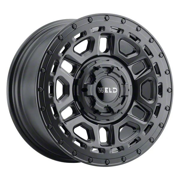 Weld Off-Road Bronco Crux Satin Black 6-Lug Wheel; 20x12; -44mm Offset ...