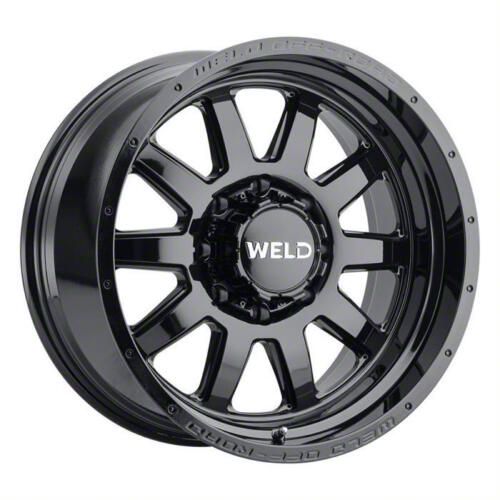 Weld Off-Road Bronco Stealth Gloss Black 6-Lug Wheel; 20x9; 0mm Offset ...