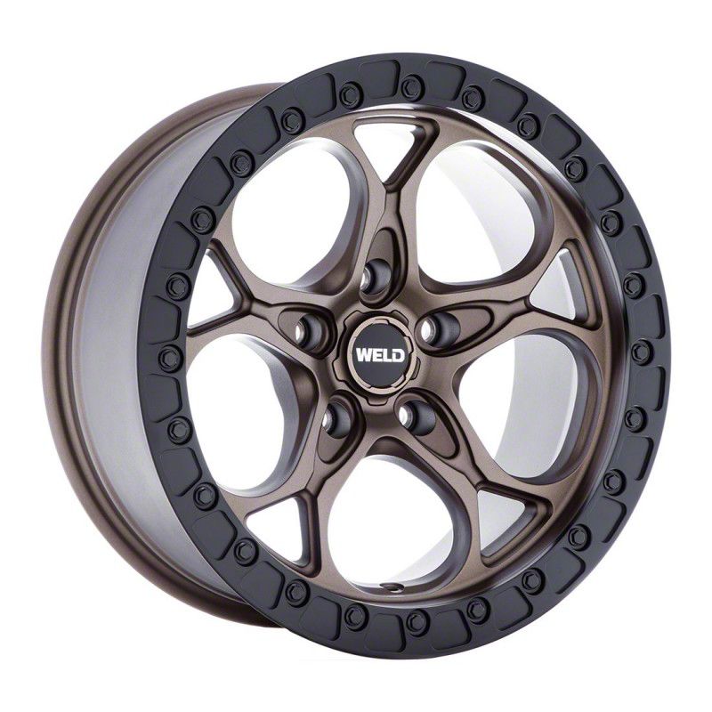 Weld Off-Road Jeep Grand Cherokee Ledge Satin Bronze with Satin Black ...