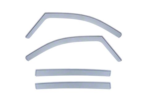 WELLvisors Jeep Gladiator In-Channel Style Window Visors Wind ...