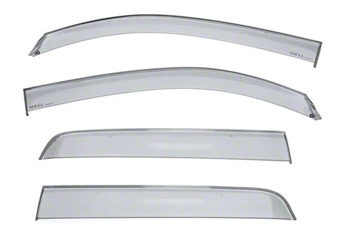 WELLvisors Tacoma Off-Road Series Taped-on Window Visors Wind ...