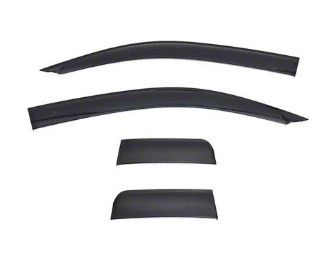 WELLvisors Tacoma Premium Series Taped-on Window Visors Wind Deflectors ...