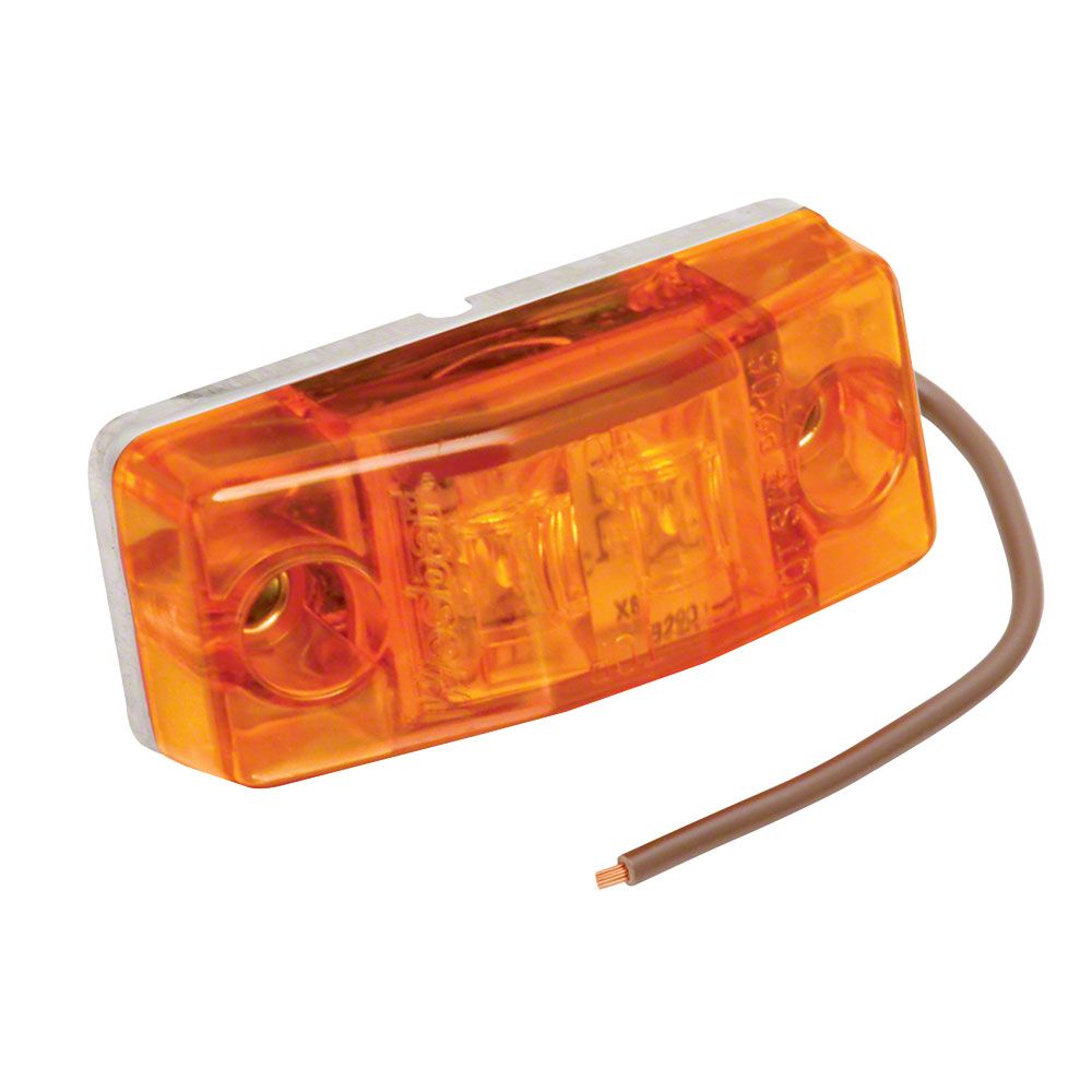 Jeep Gladiator Side Marker Clearance Light LED; Waterproof; Amber; With ...