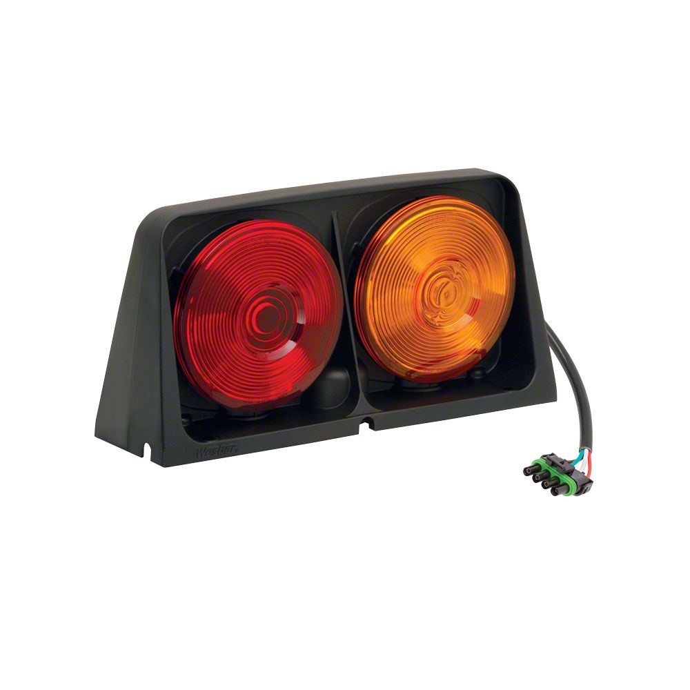 Tacoma Dual Agricultural Light; Red, Blank and Amber; With Brake Light ...