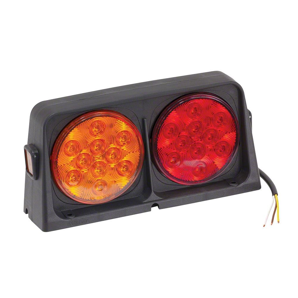 Tacoma Dual Driver Side LED Agricultural Light; With 3-Wire Leads; Rear ...