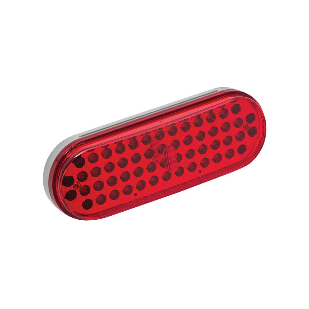 Tundra LED Oval Tail Light; Horizontal Mount; Grommet and Plug Sold ...