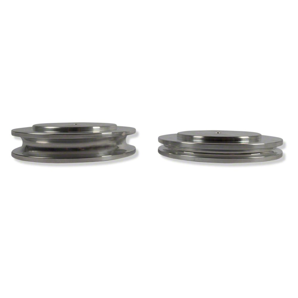 Westcott Designs Tundra 1-Inch Rear Lift Pucks; Raw Aluminum 05023SRA ...