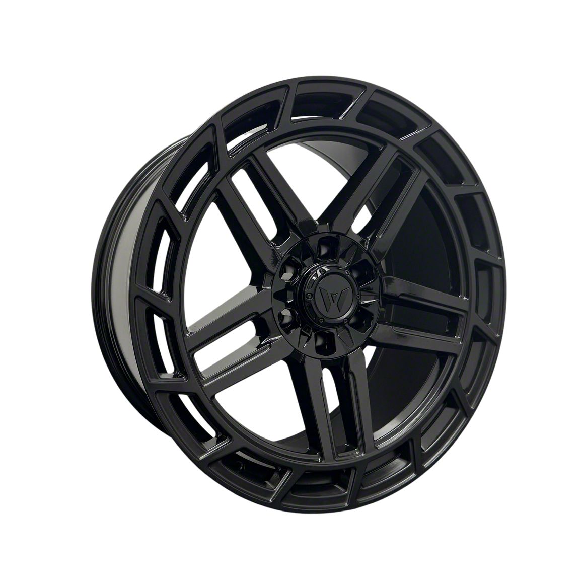 Western Wheels Toyota 4-Runner HC66 Gloss Black Face with Satin Black ...