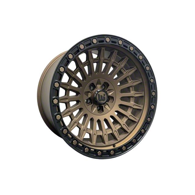 Western Wheels Toyota 4-Runner WP69 Satin Bronze Face with Satin Black ...